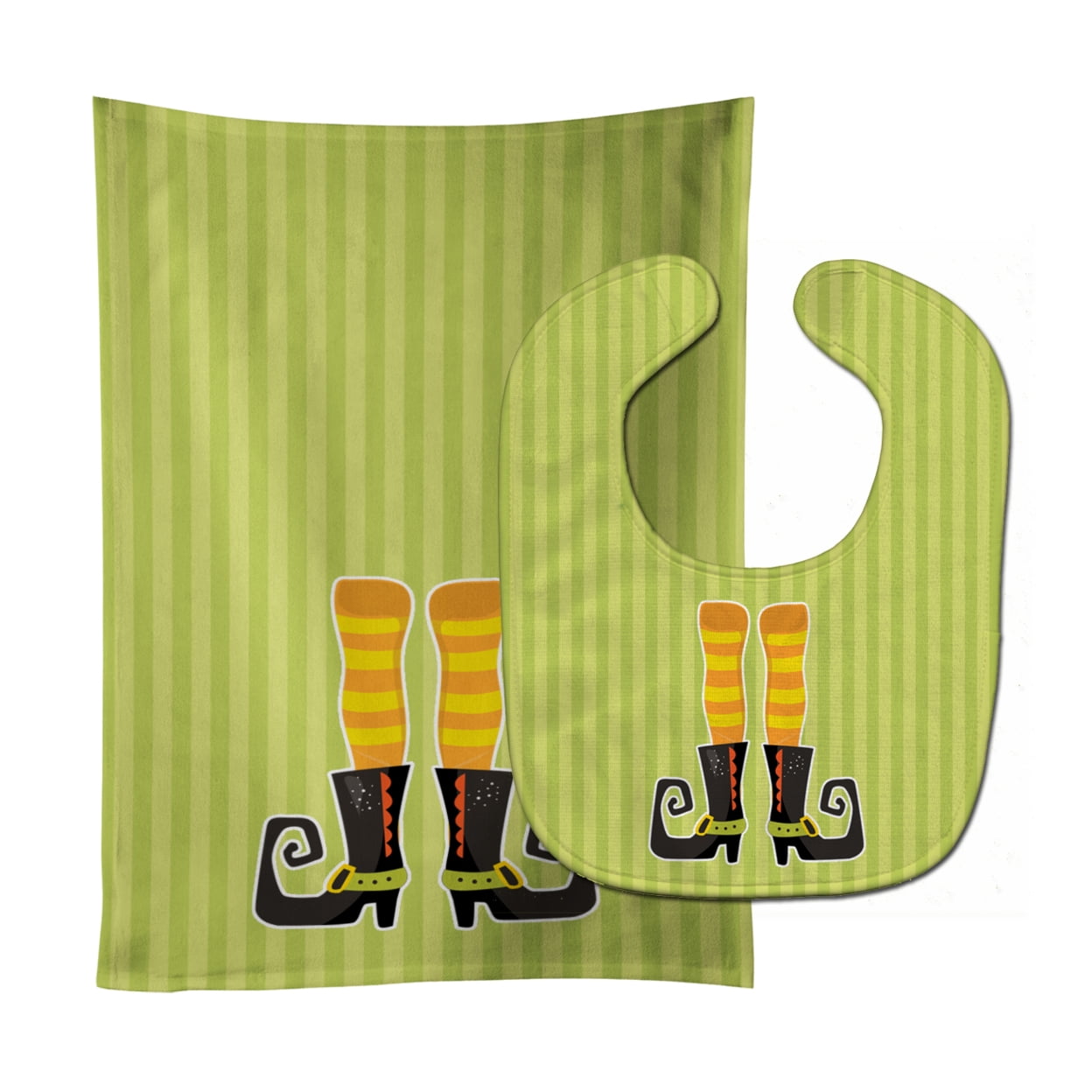 Halloween Witchs Feet 4 Baby Bib and Burp Cloth - Walmart.com