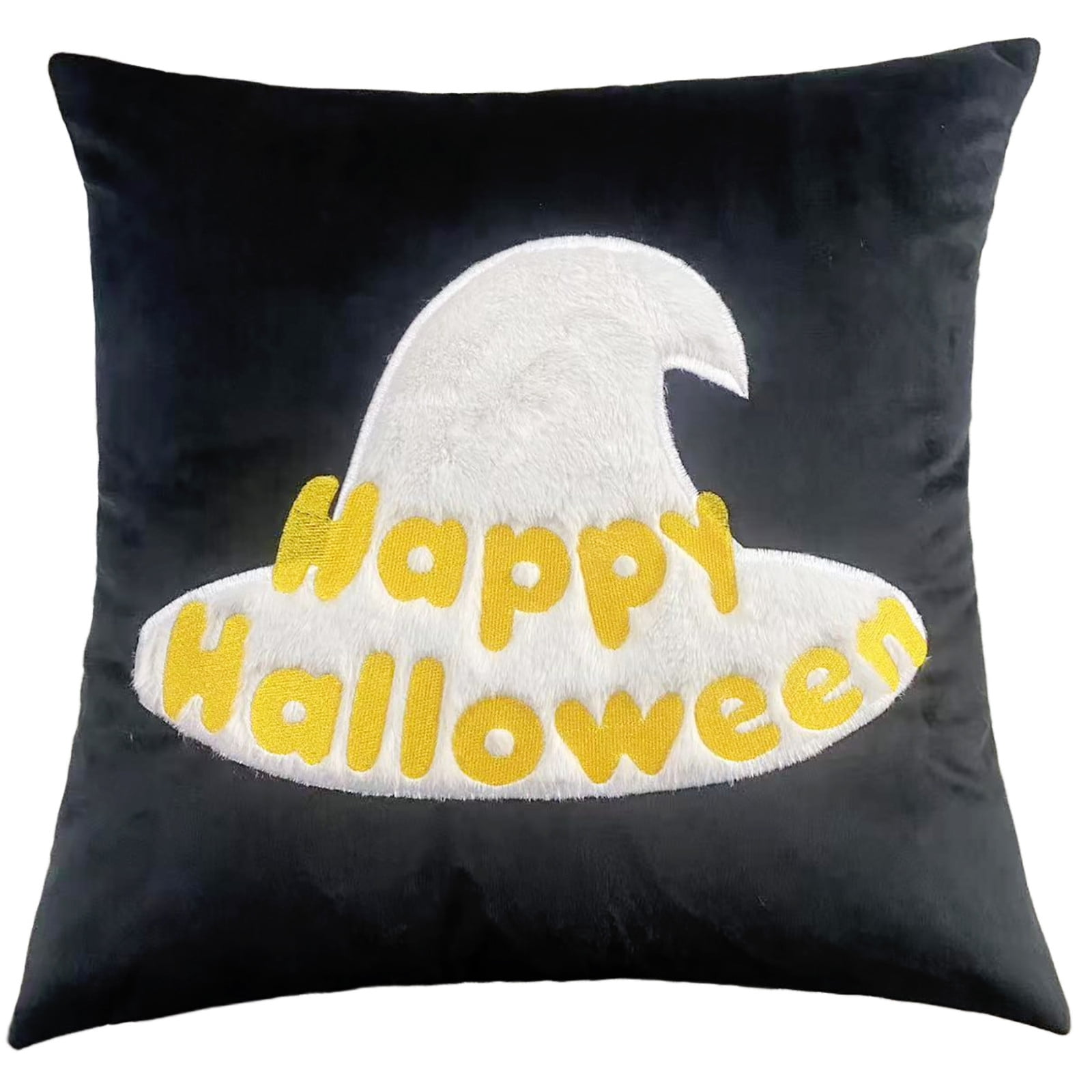 Halloween Witchy Pillow Covers Witch Hat Pillow Case Halloween Decor ...