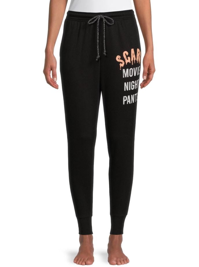 Halloween Women's and Women's Plus Scary Movie Jogger Pants - Walmart.com