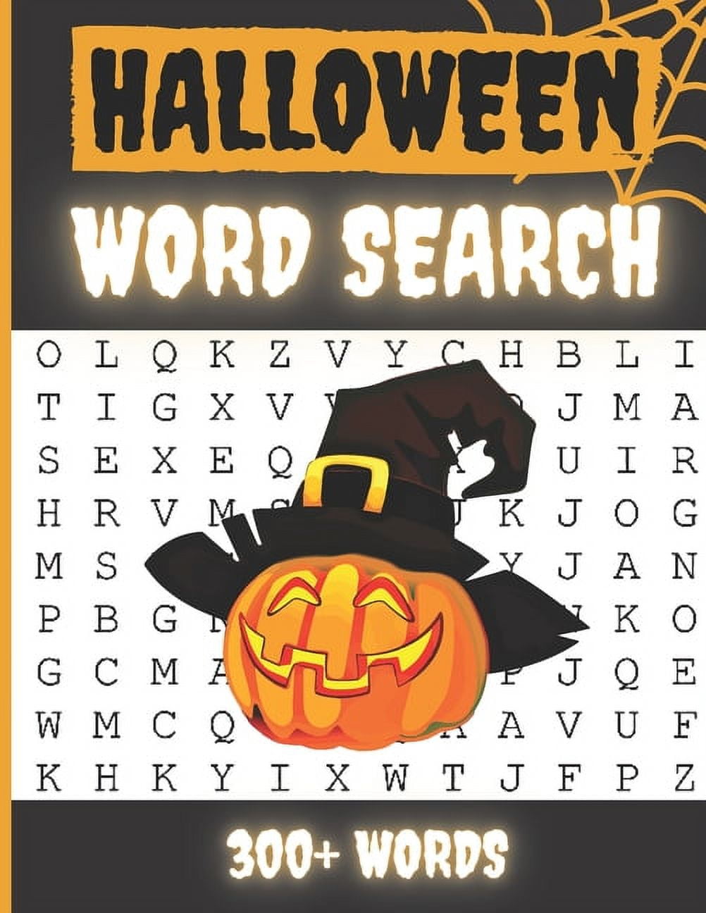 Halloween Word Search 300+ Words: Activity Book Large Print Word Search ...