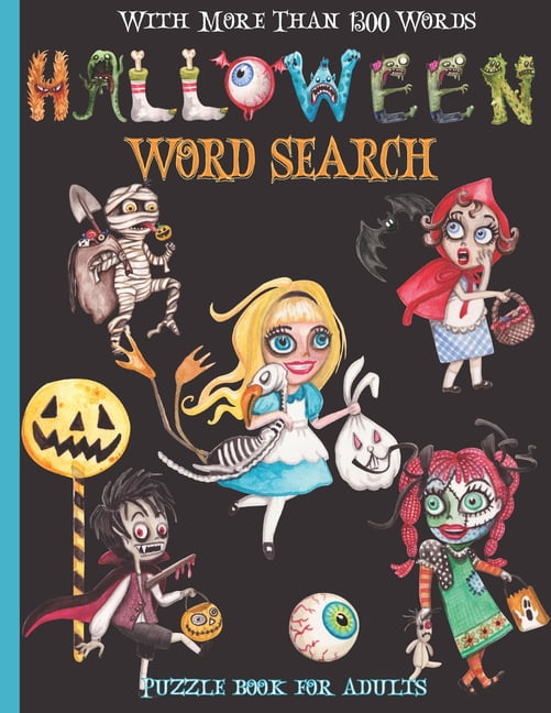 Halloween Word Search: Halloween Word Find Happy Halloween Word Hunt ...