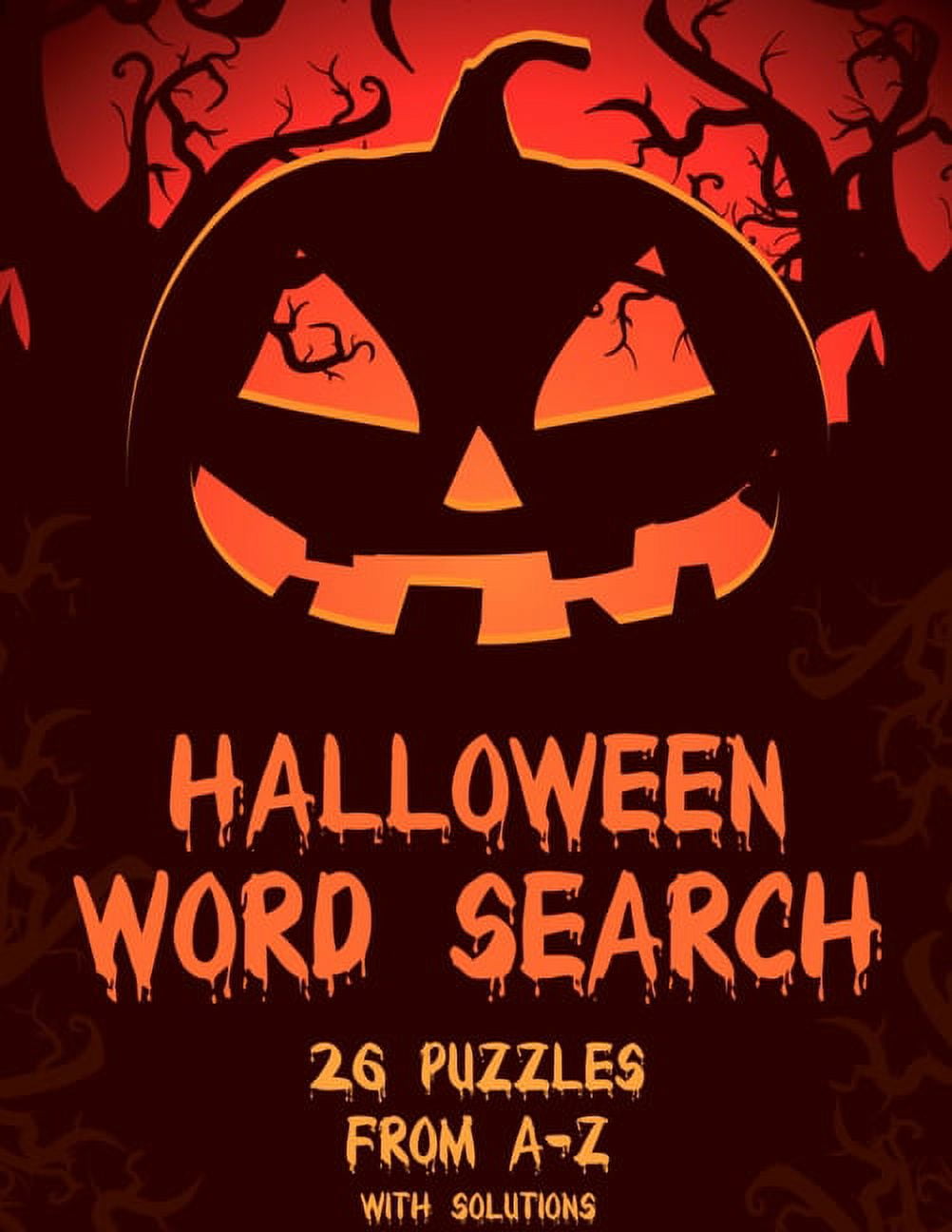 Halloween Word Search: Puzzles From A-Z With Solutions: Word Search ...