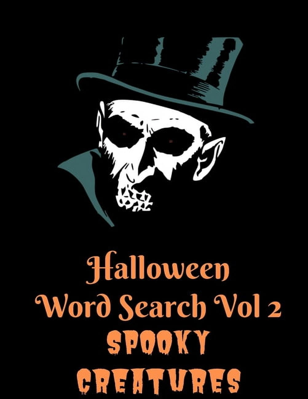 Halloween Word Search Vol 2 Spooky Creatures: Zombies, Vampires ...