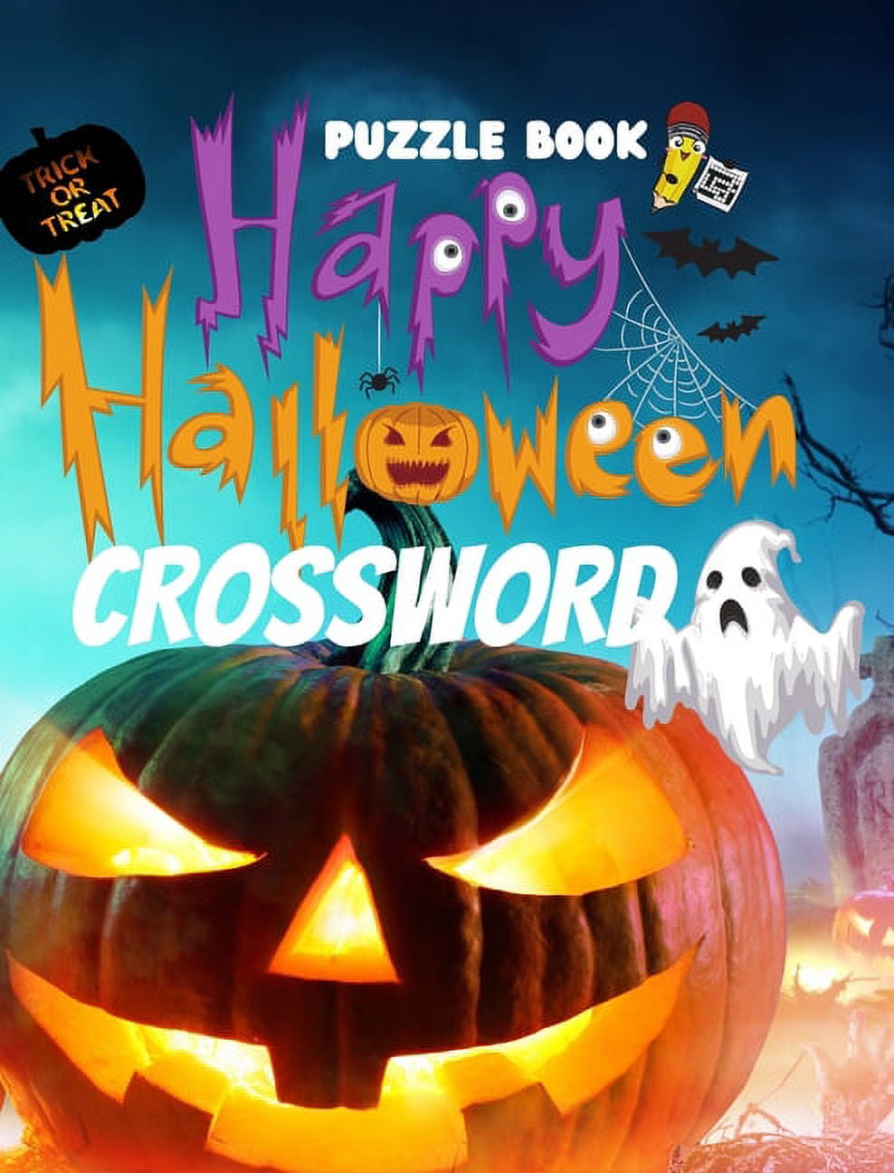 Halloween Word search Large Print Puzzle Book: Spooky & scary Halloween ...
