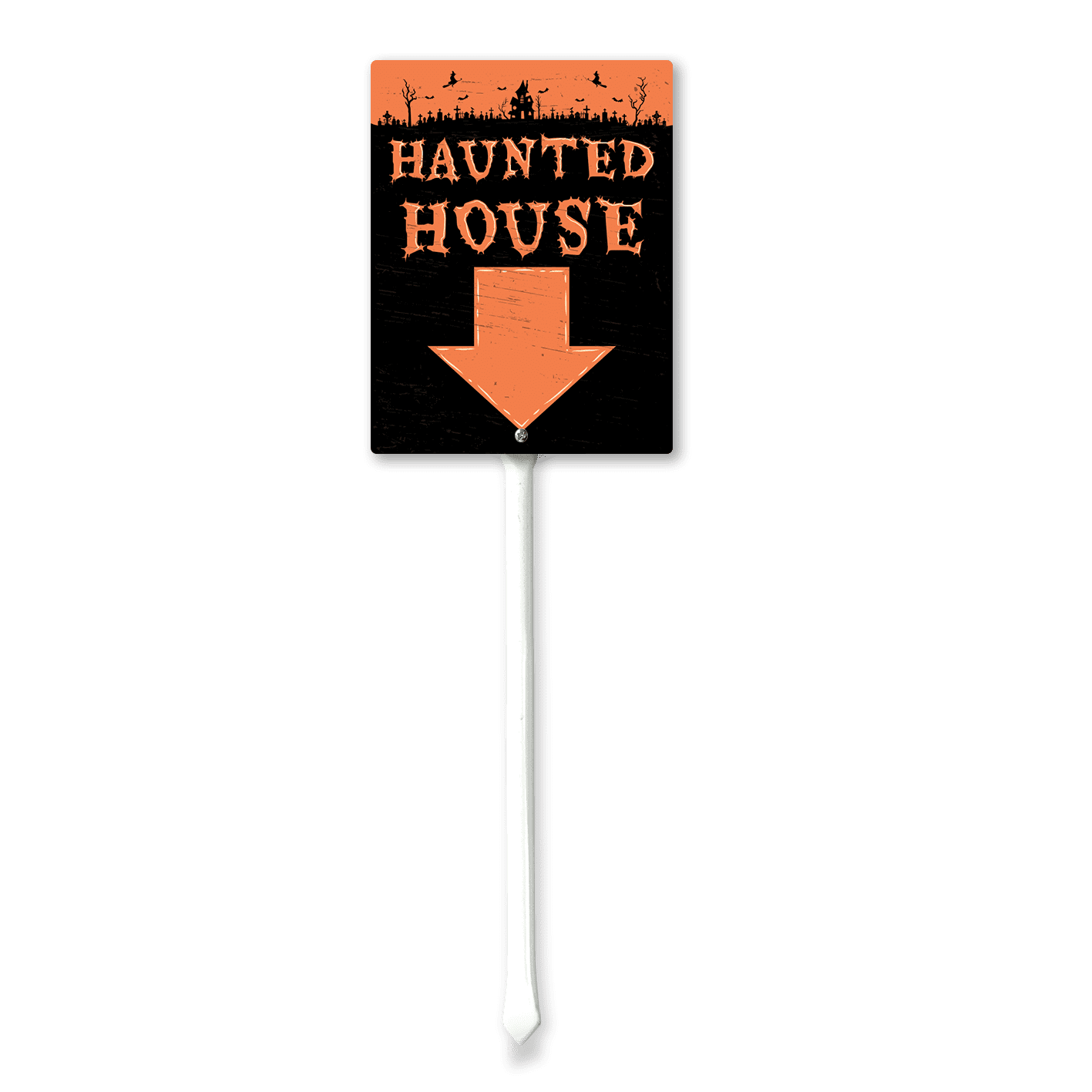 Halloween Yard Sign Haunted House Decorations Yard Signs Decorative ...