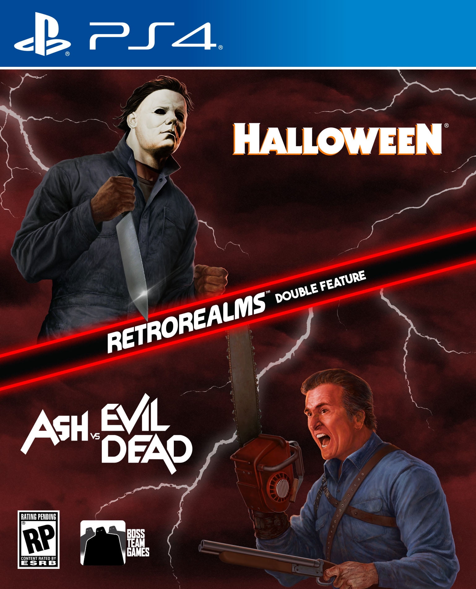 Halloween and Ash vs Evil Dead RetroRealms Double Feature, PlayStation 4 - Walmart.com