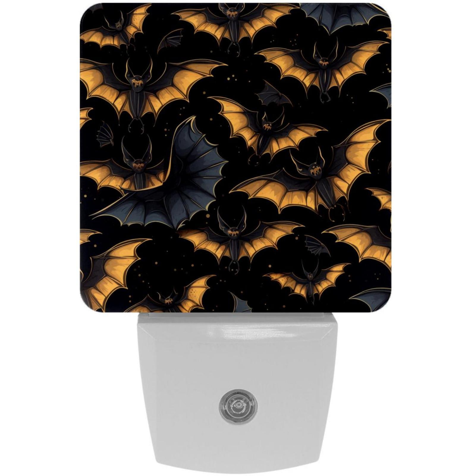 Halloween bats LED Square Night Lights - Elegant and Energy Efficient ...
