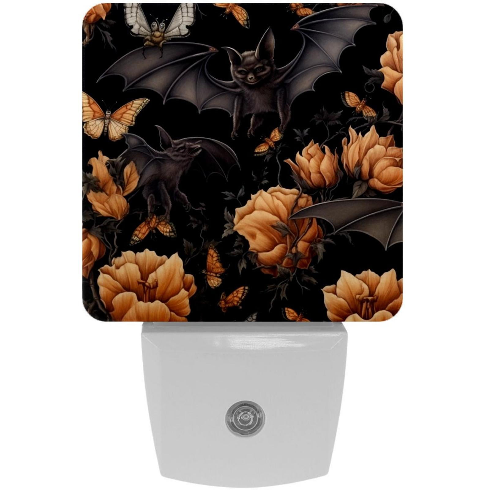 Halloween bats LED Square Night Lights - Elegant and Energy Efficient ...