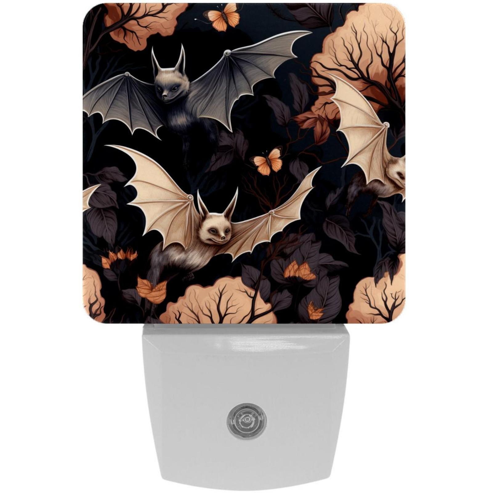 Halloween bats LED Square Night Lights - Elegant and Energy Efficient ...