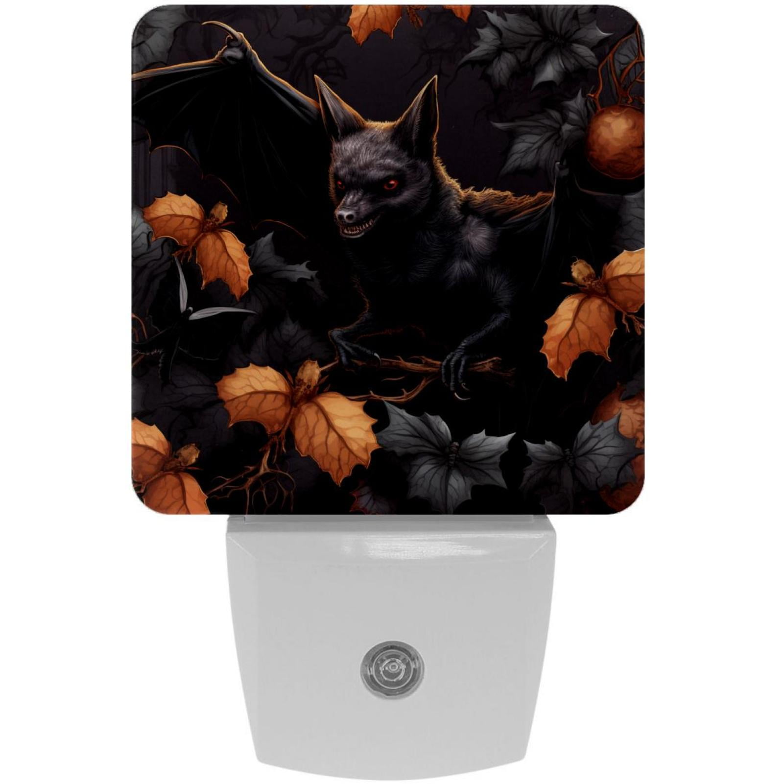 Halloween bats LED Square Night Lights- Energy Efficient and Stylish ...