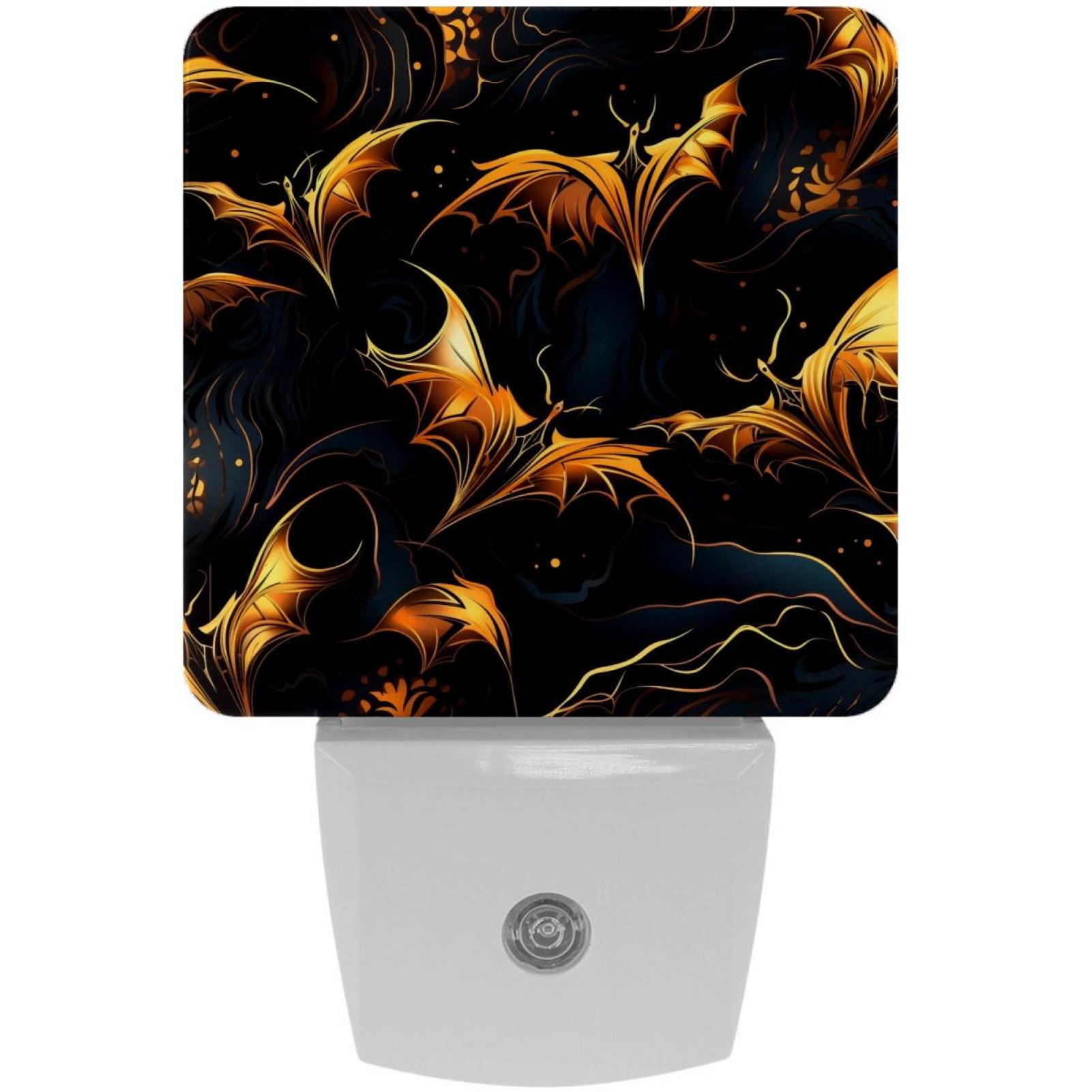 Halloween bats LED Square Night Lights - Modern Design, Energy ...