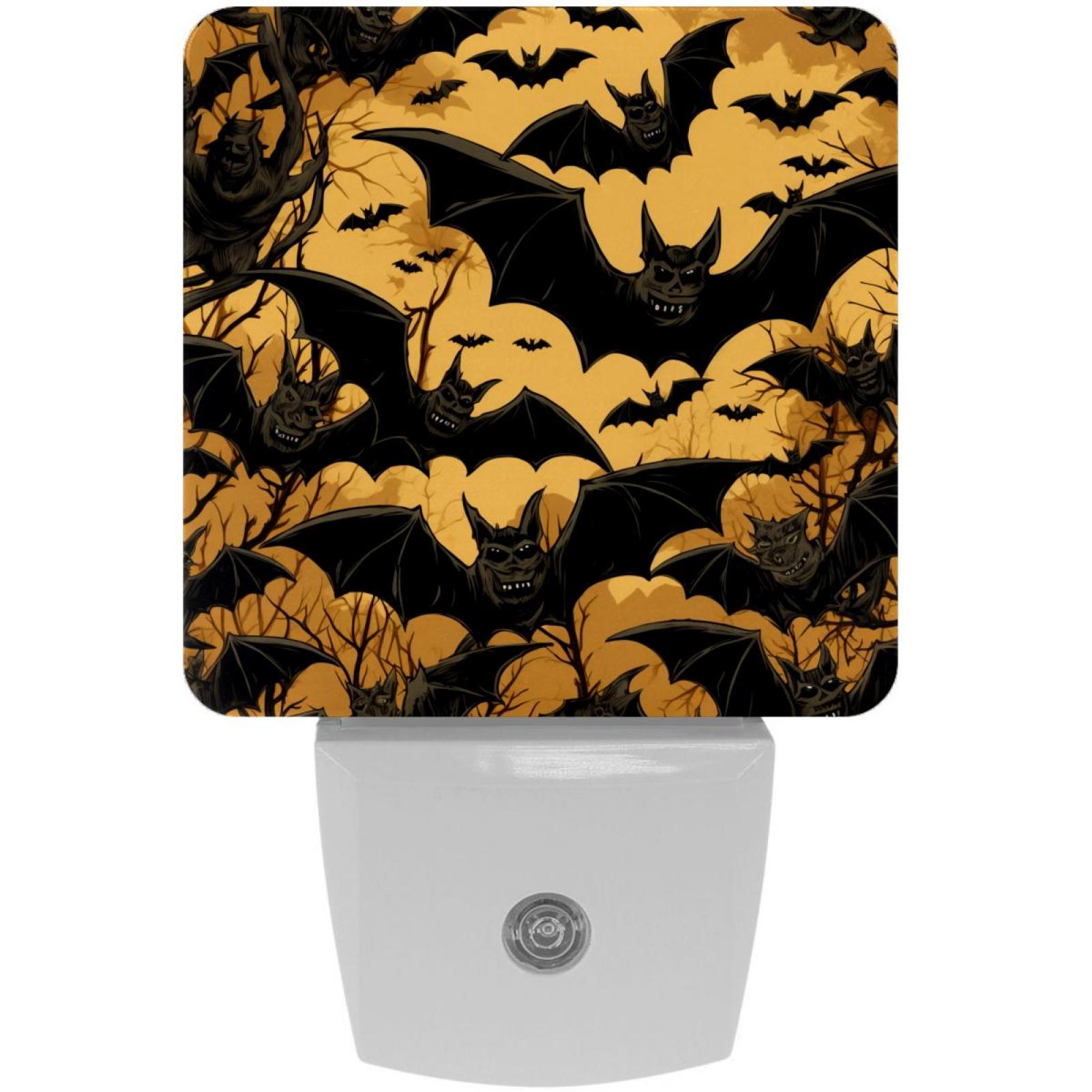 Halloween bats LED Square Night Lights- Modern and Energy Efficient ...