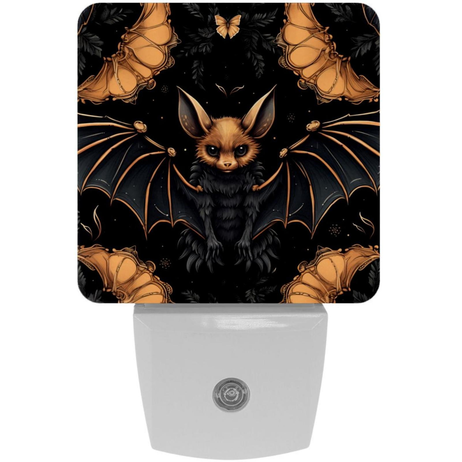 Halloween bats LED Square Night Lights - Portable and Stylish for ...