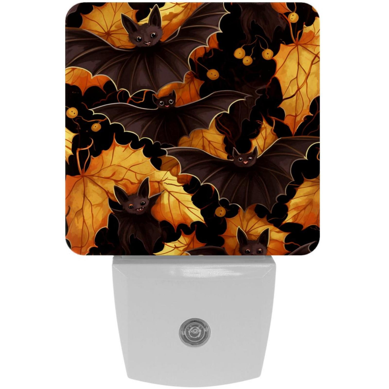 Halloween bats LED Square Night Lights - Stylish and Convenient ...