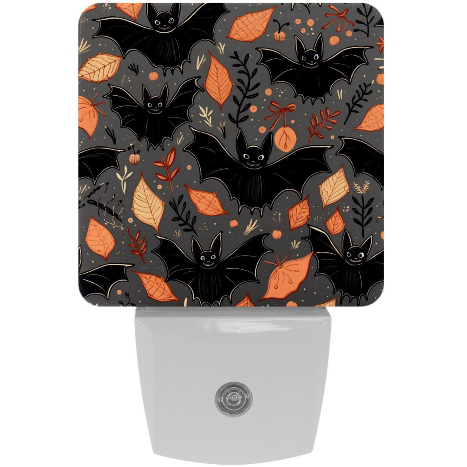 Halloween bats LED Square Night Lights - Stylish and Functional ...