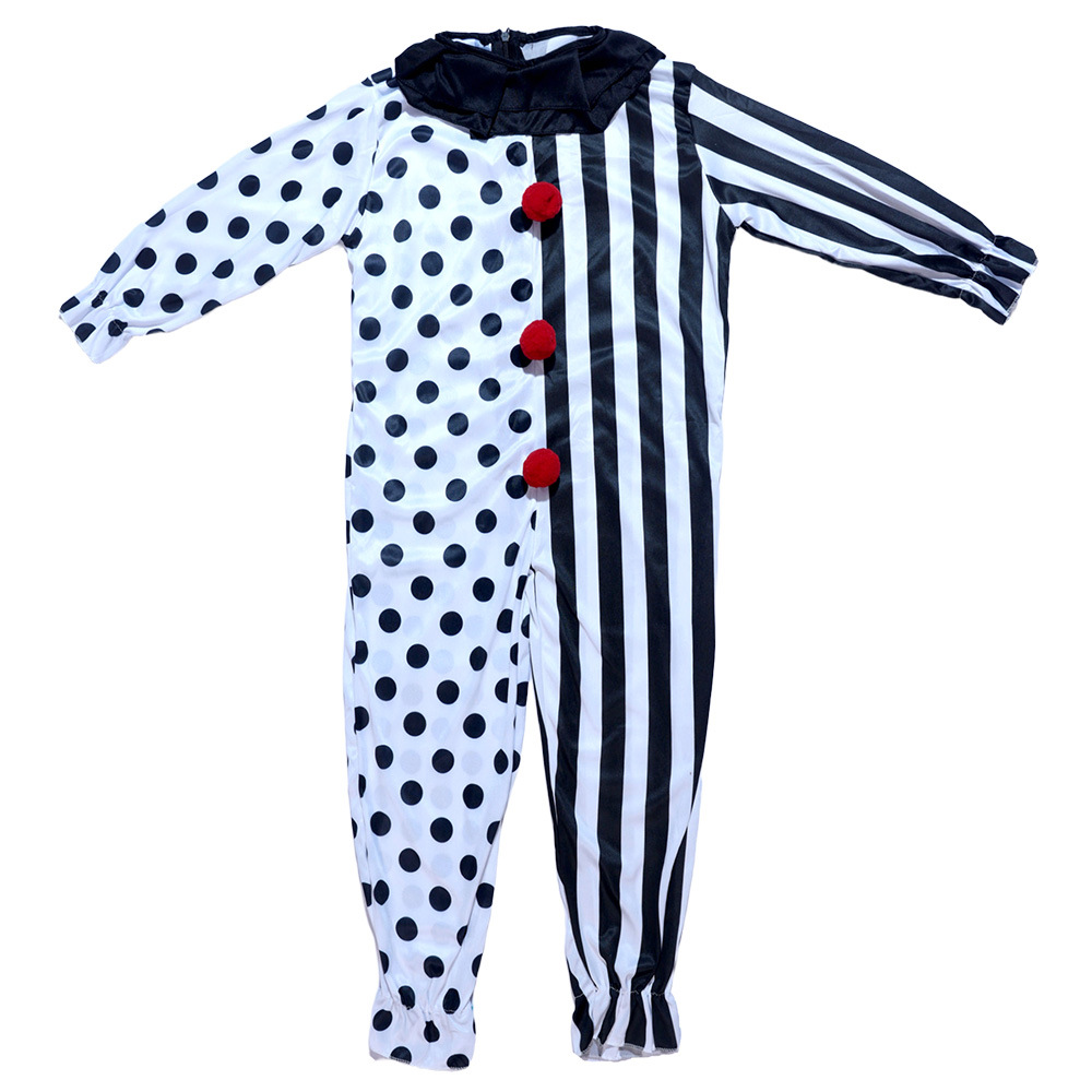 Halloween broken soul clown costume horror bloody costume black and ...