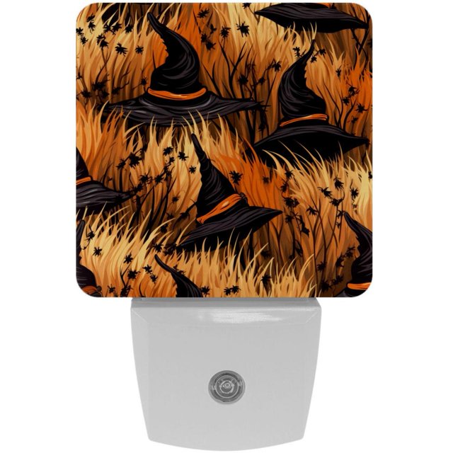 Halloween broomsticks LED Square Night Lights: Compact and Energy ... Halloween broomsticks LED Square Night Lights: Compact and Energy ...