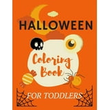 Halloween coloring books for toddlers: happy halloween coloring book ...