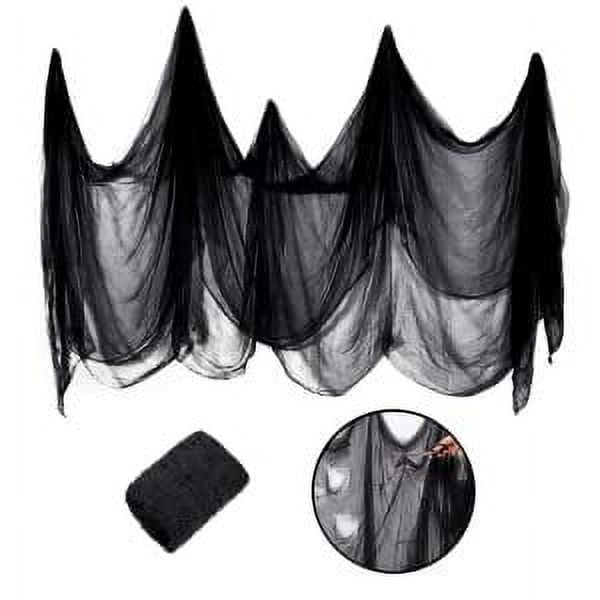 Halloween decoration gauze black gauze ghost festival bar haunted house ...