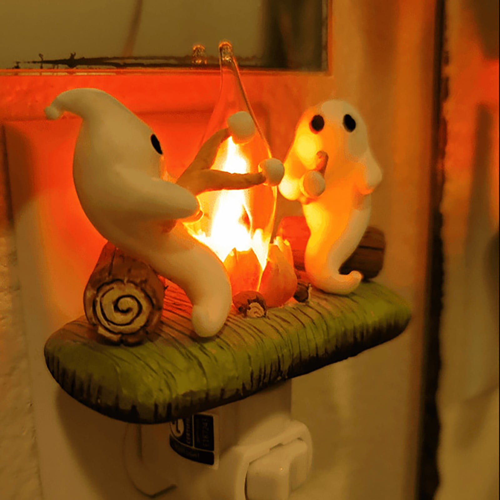 Halloween decorations！Flickering Nightlight Roasting S' At Nightlight ...