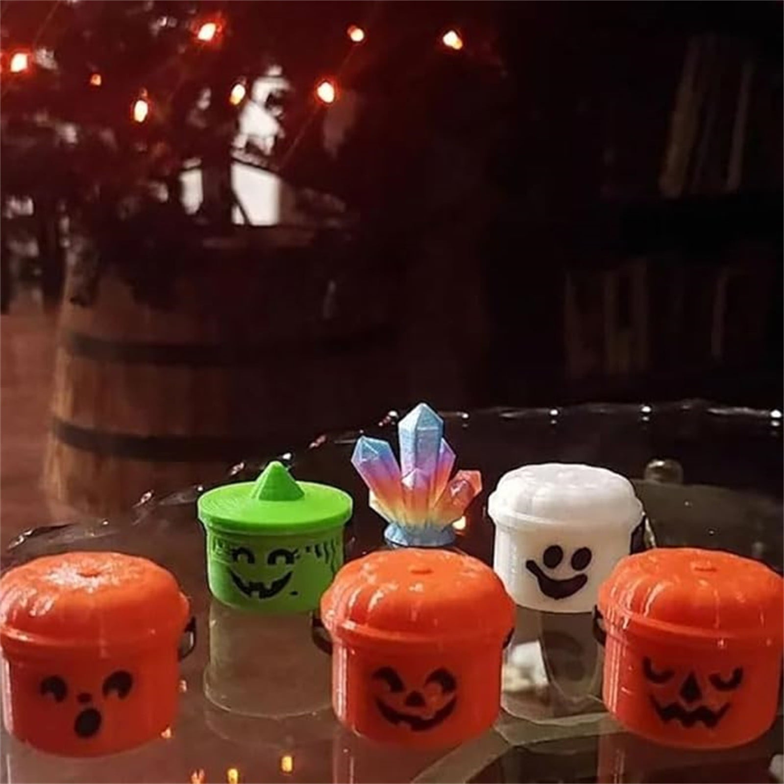 Halloween decorations！Mini Halloween Bucket 3D Printed Halloween ...