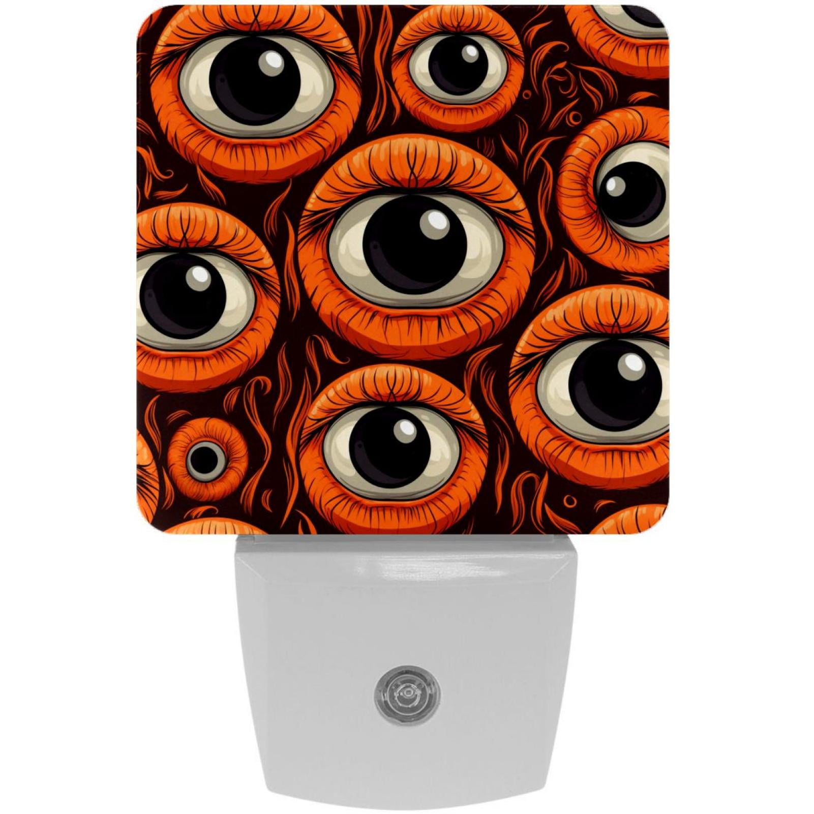 Halloween eyeballs LED Square Night Light - Small and Bright Square ...