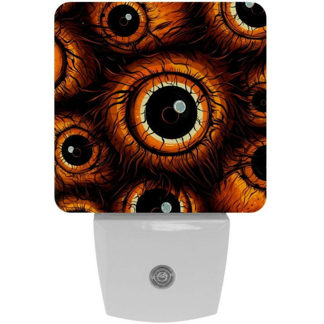 Halloween eyeballs LED Square Night Lights for Bedroom and Living Room ...