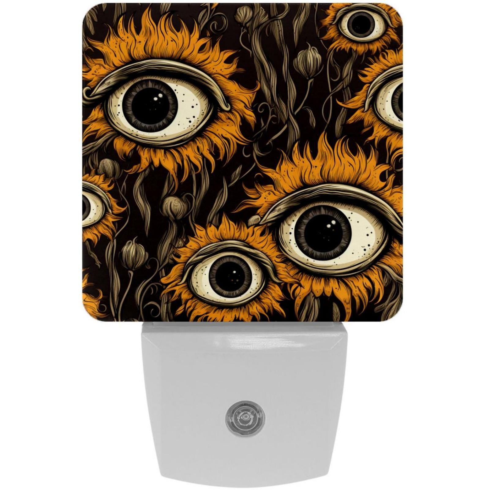 Halloween eyeballs LED Square Night Lights - Compact and ...