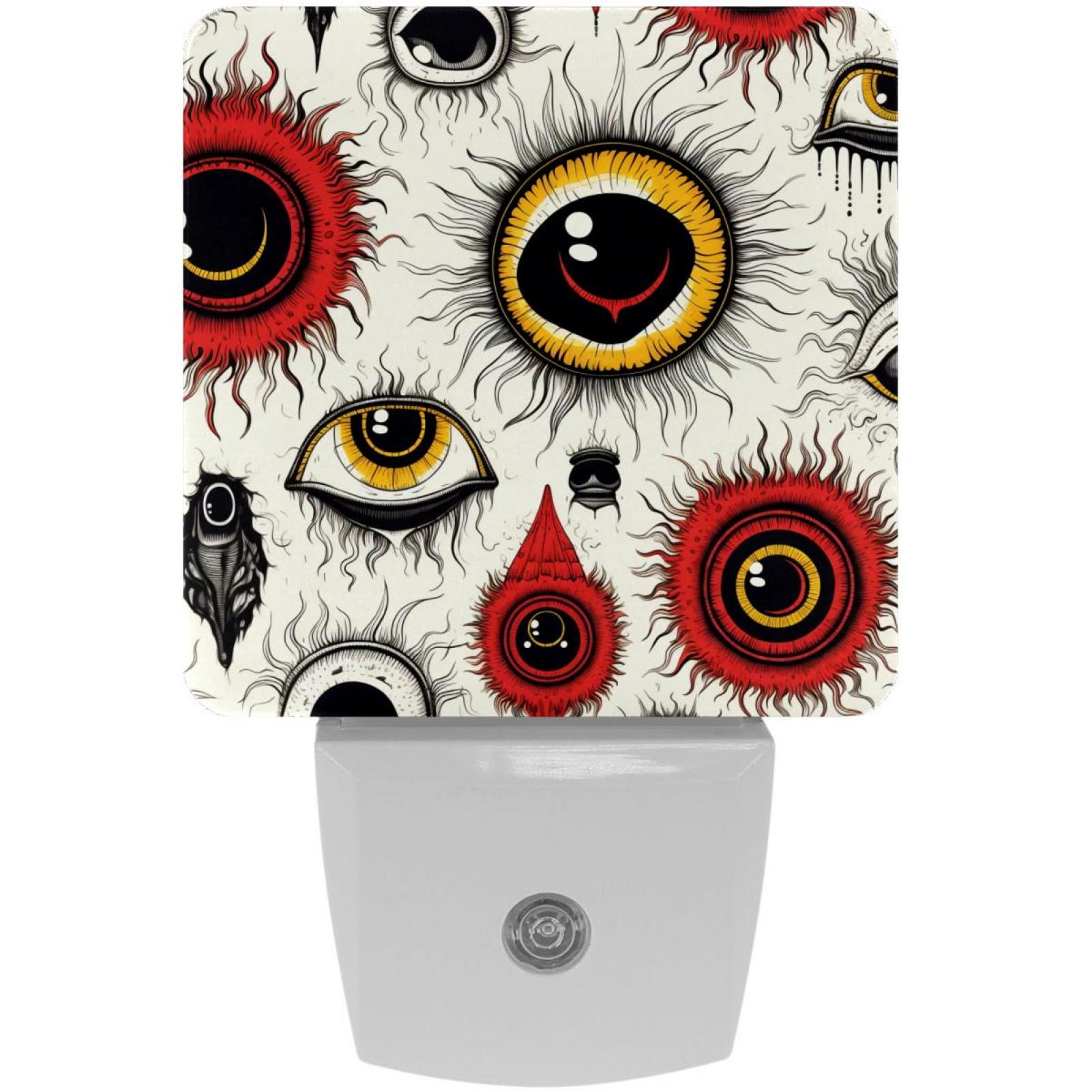Halloween eyeballs LED Square Night Lights - Elegant and Energy ...