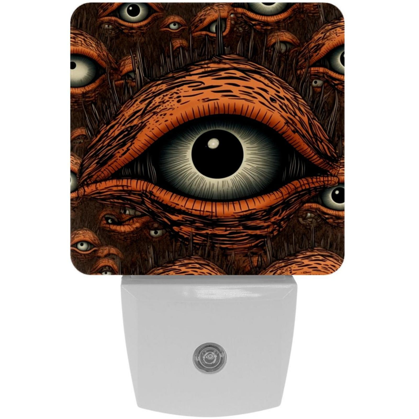 Halloween eyeballs LED Square Night Lights - Modern and Versatile Plug ...
