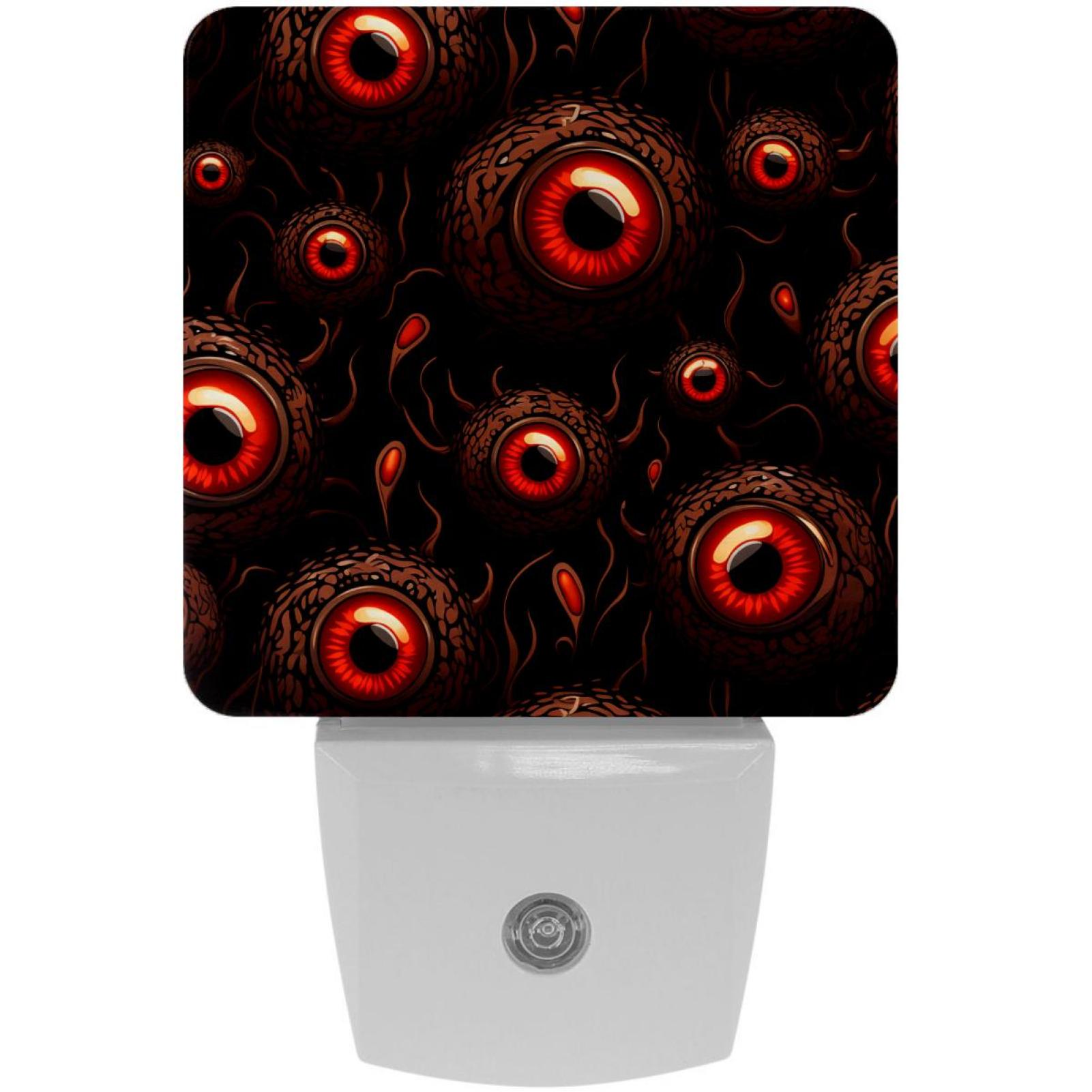 Halloween eyeballs LED Square Night Lights - Portable and Stylish for ...