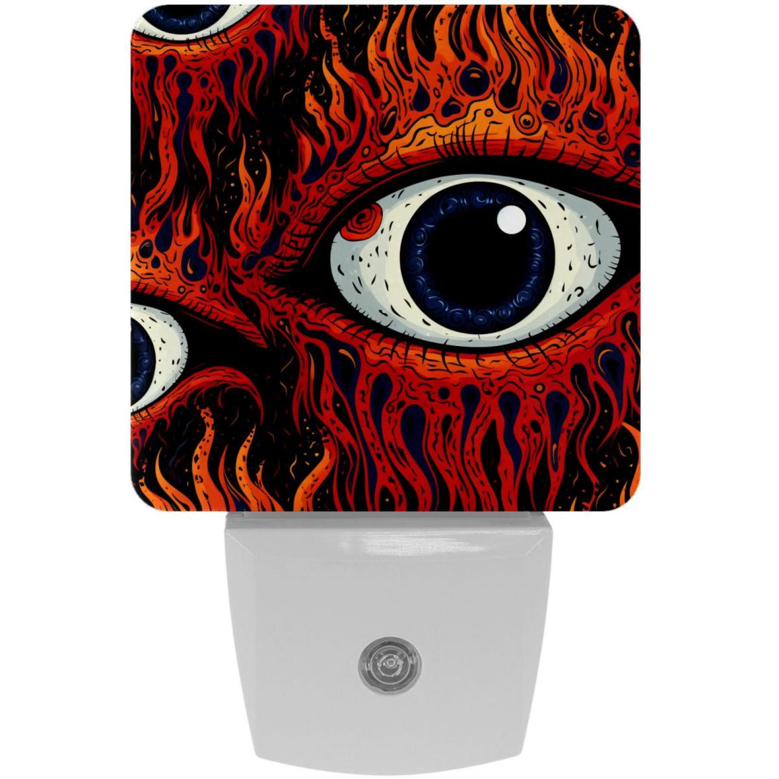 Halloween eyeballs LED Square Night Lights - Stylish and Convenient ...