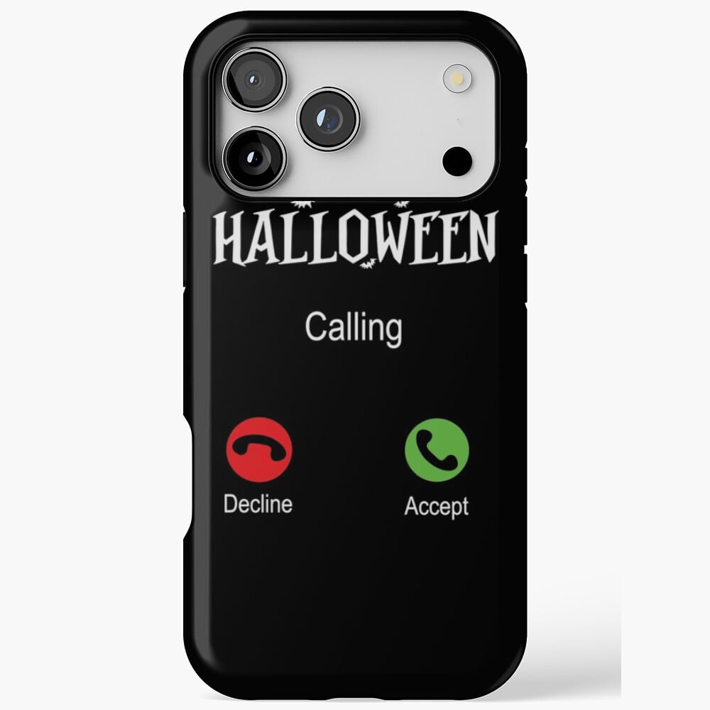 Halloween is Calling Creepy Season Phone Call Art Case for iPhone 11 to ...