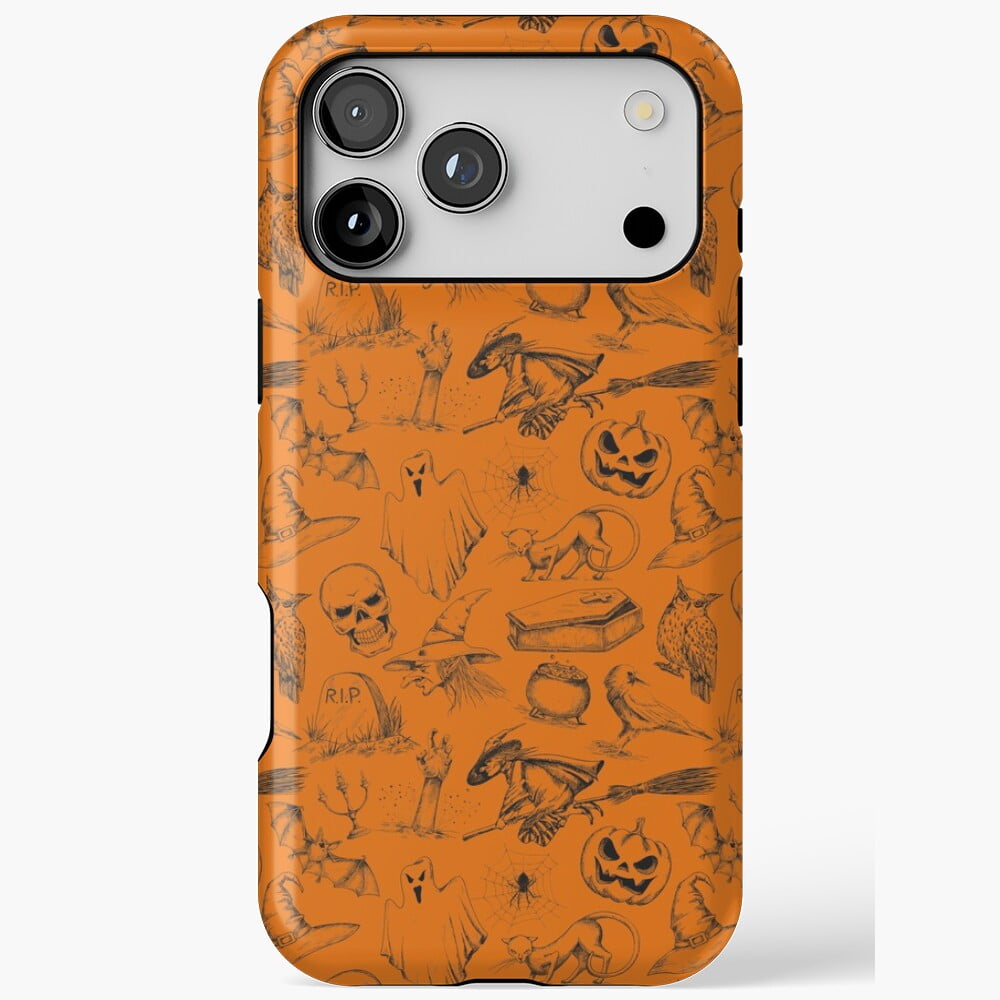 Halloween is Here with a Pattern of Creepy Ghosts Case for iPhone 11 to ...