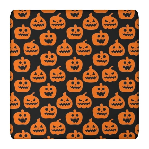 Halloween themed table protector with elasticized edges, perfect for ...