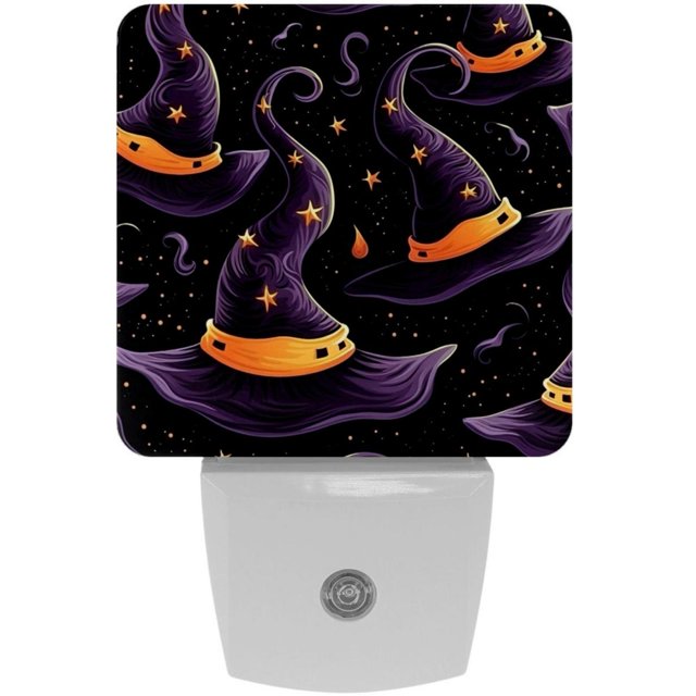 Halloween witch hat LED Square Night Lights - Energy Efficient and ...