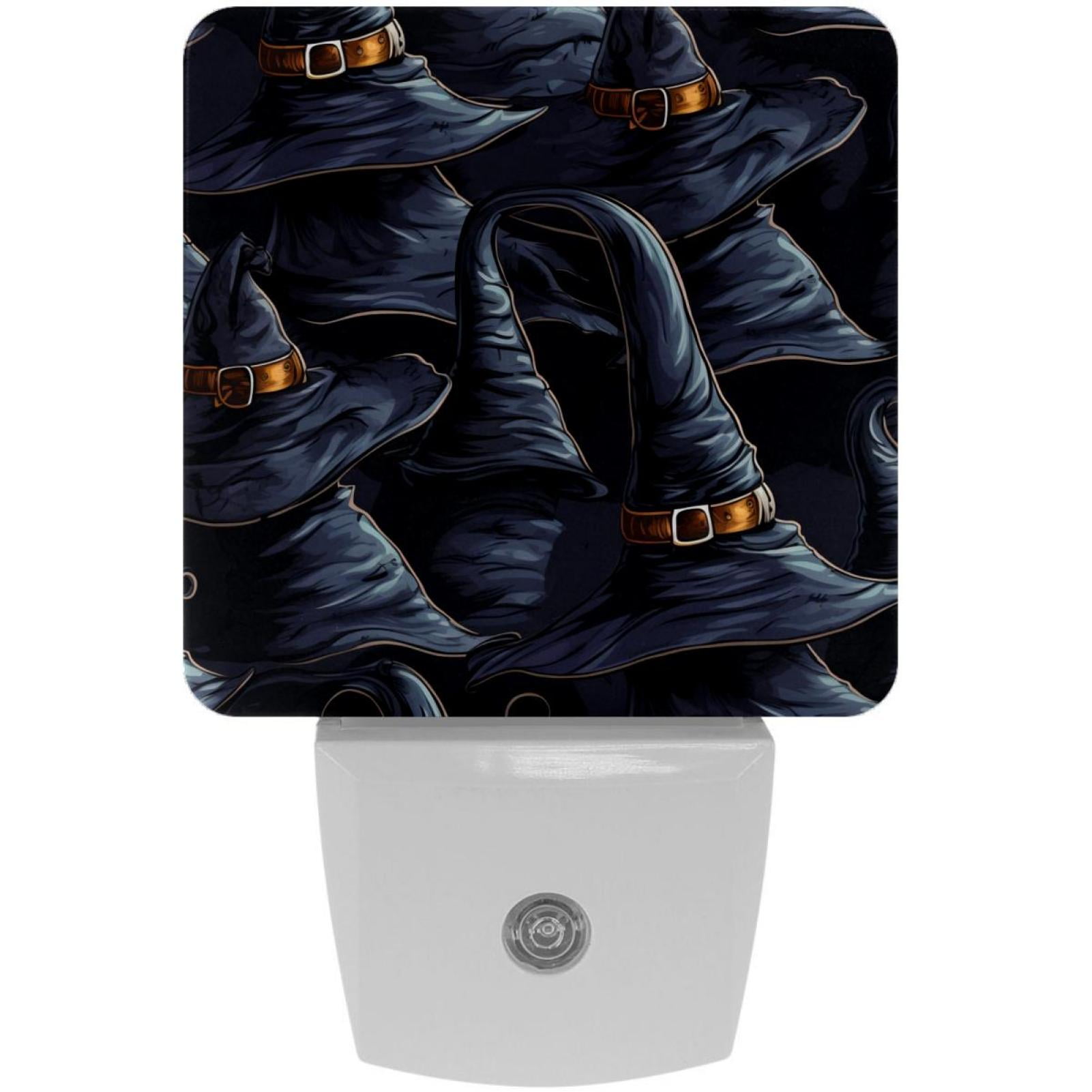 Halloween witch hat LED Square Night Lights - Stylish and Functional ...