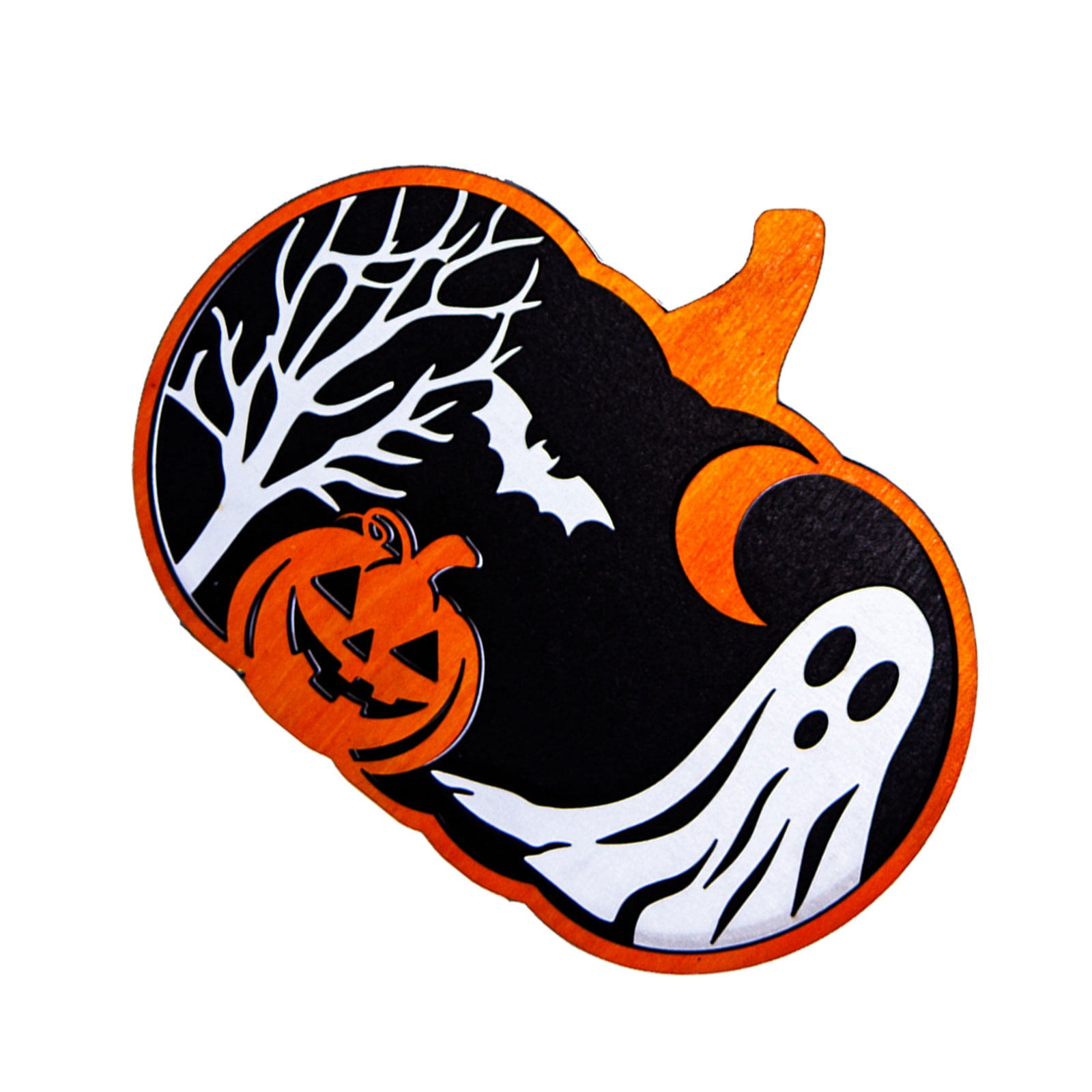 Halloweens Specter Pumpkins Decors 18x15cm Scary Party Decoration Set ...