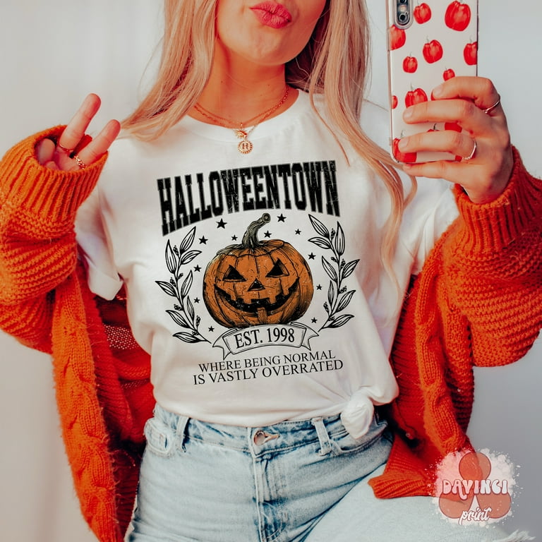 Halloweentown 1998 Shirt Halloween Shirt Halloween Shirt Shirt Retro Halloween Shirt Halloween P Unisex Tshirt Size 3Xl New Funny Birthday Cotton