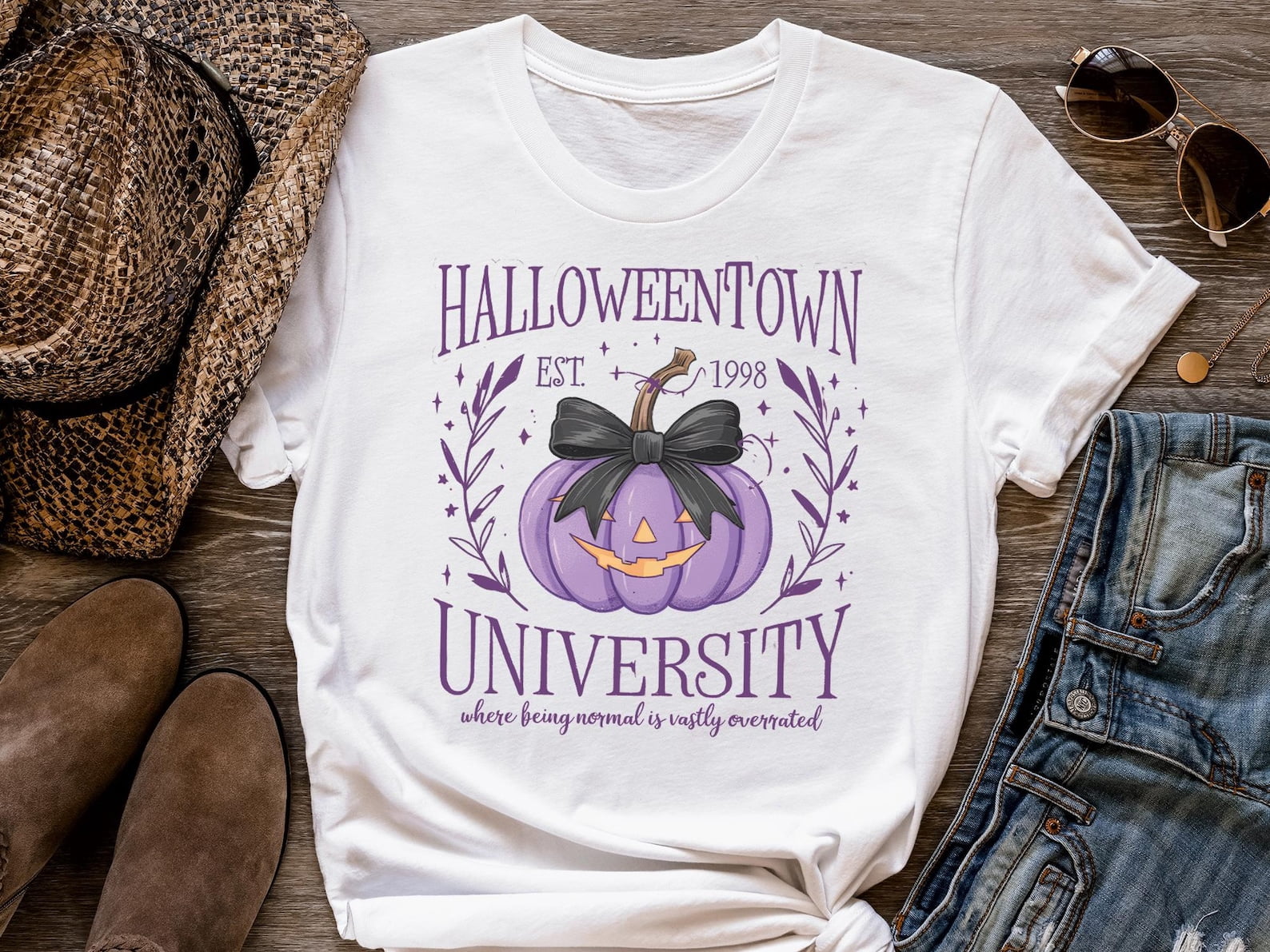 Halloweentown Est 1998 Vintage 90s Style Graphic T-Shirt, Retro ...