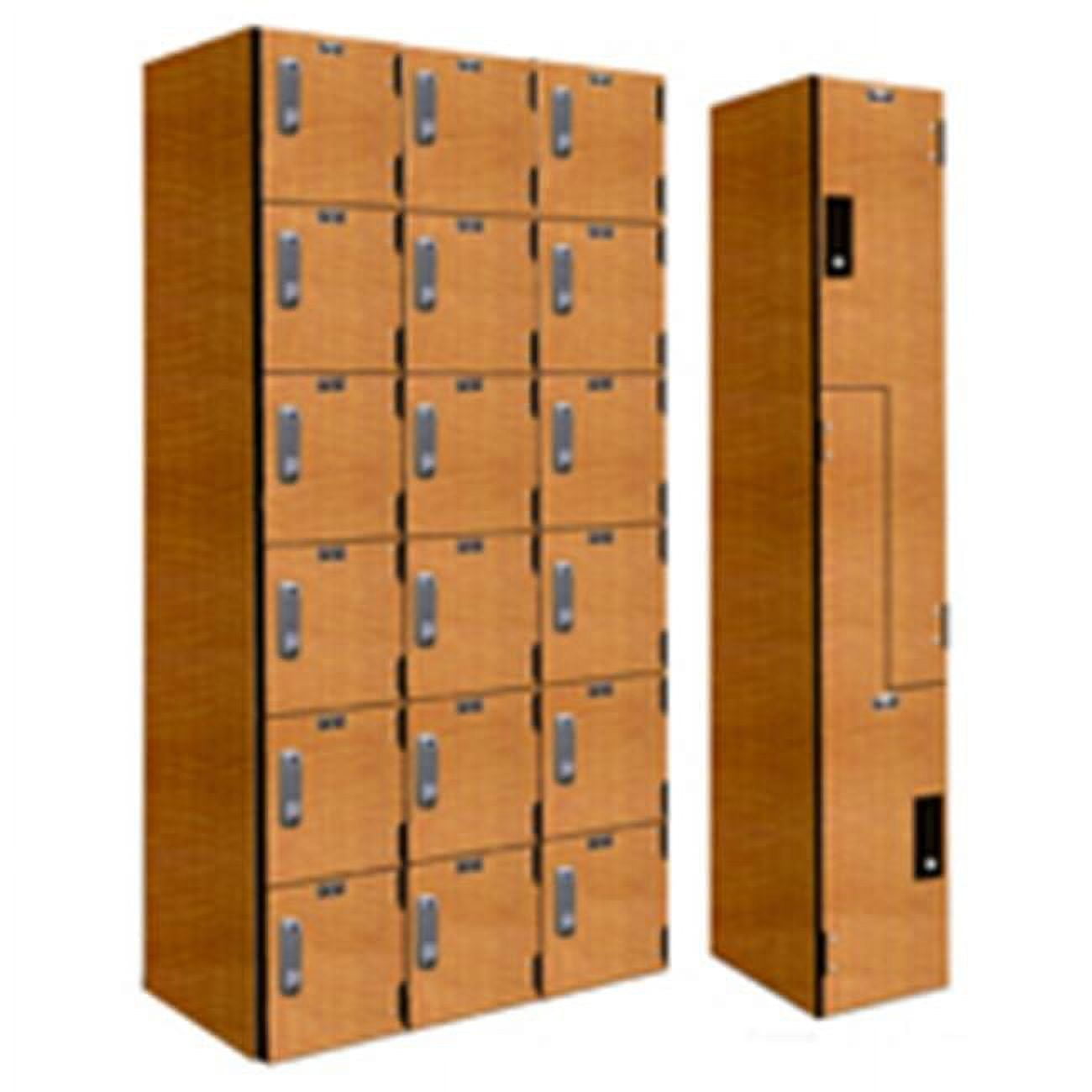 Hallowell PHL1282-ZA-K-FA VersaMax Phenolic Locker, 12 in. W x 18 in. D ...