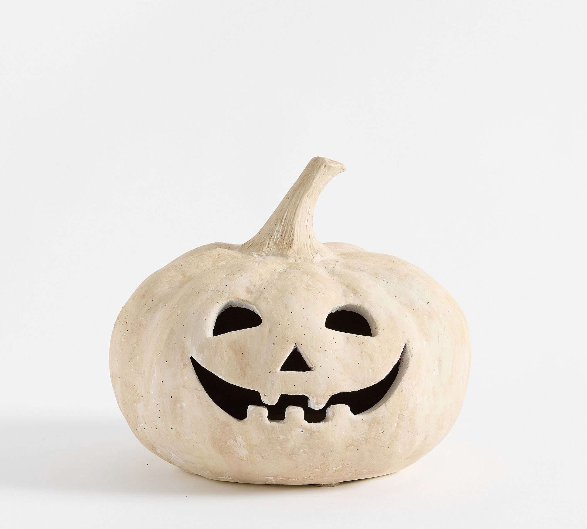 Hallowmas Handcrafted Jack-O'-Lantern, Artisanal Kiln-Fired Pumpkin ...