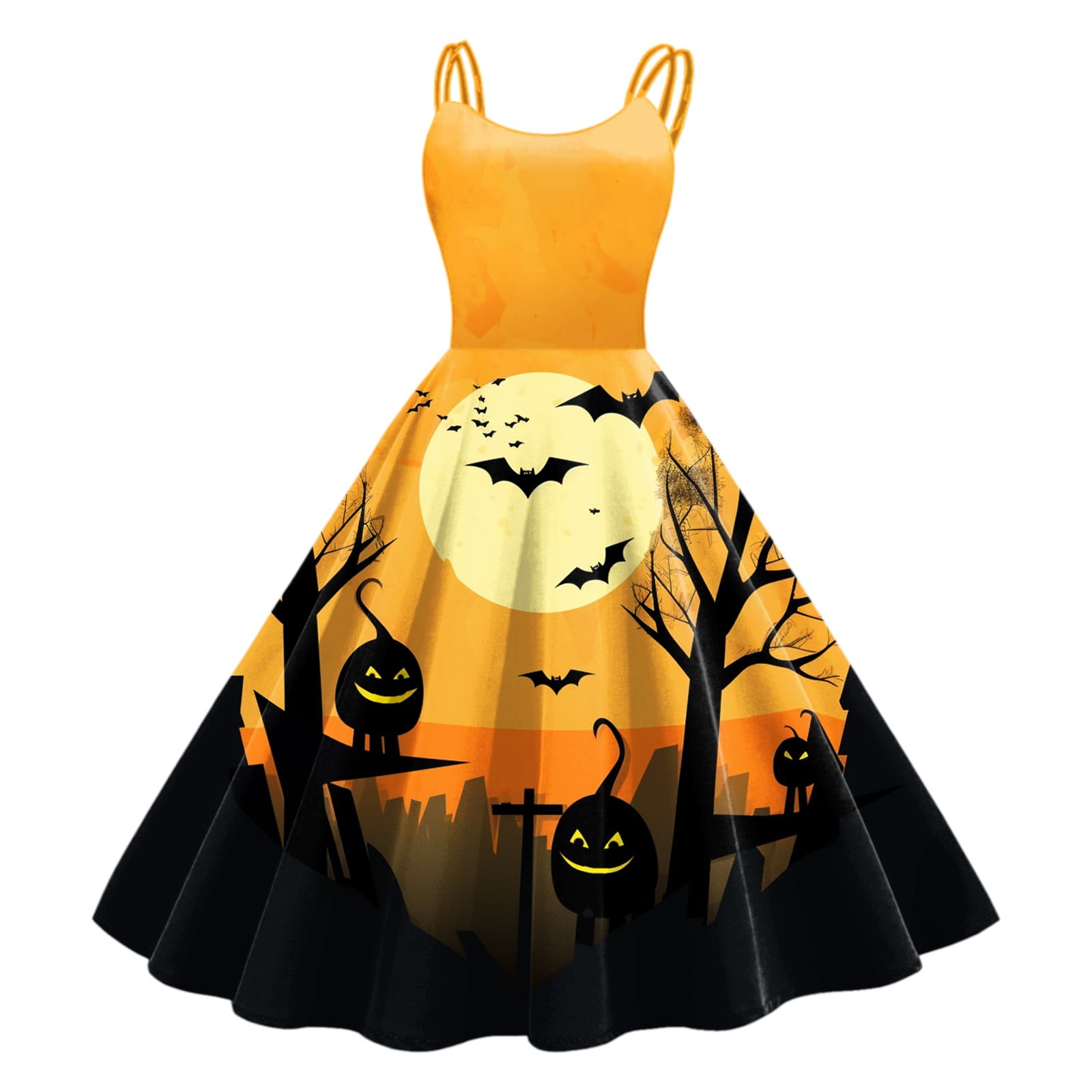 Hallowmas Maxi Dress Gothic Clothes Womens Halloween Costumes 2024