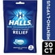 HALLS Relief Mentho-Lyptus Cough Drops, 30 Drops - Walmart Business Supplies