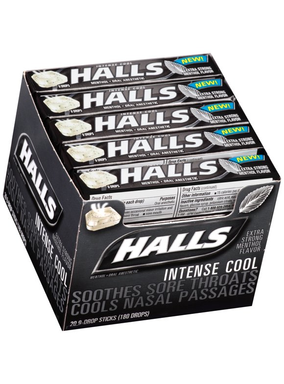 Halls Cough Drops in Cold Cough and Flu - Walmart.com