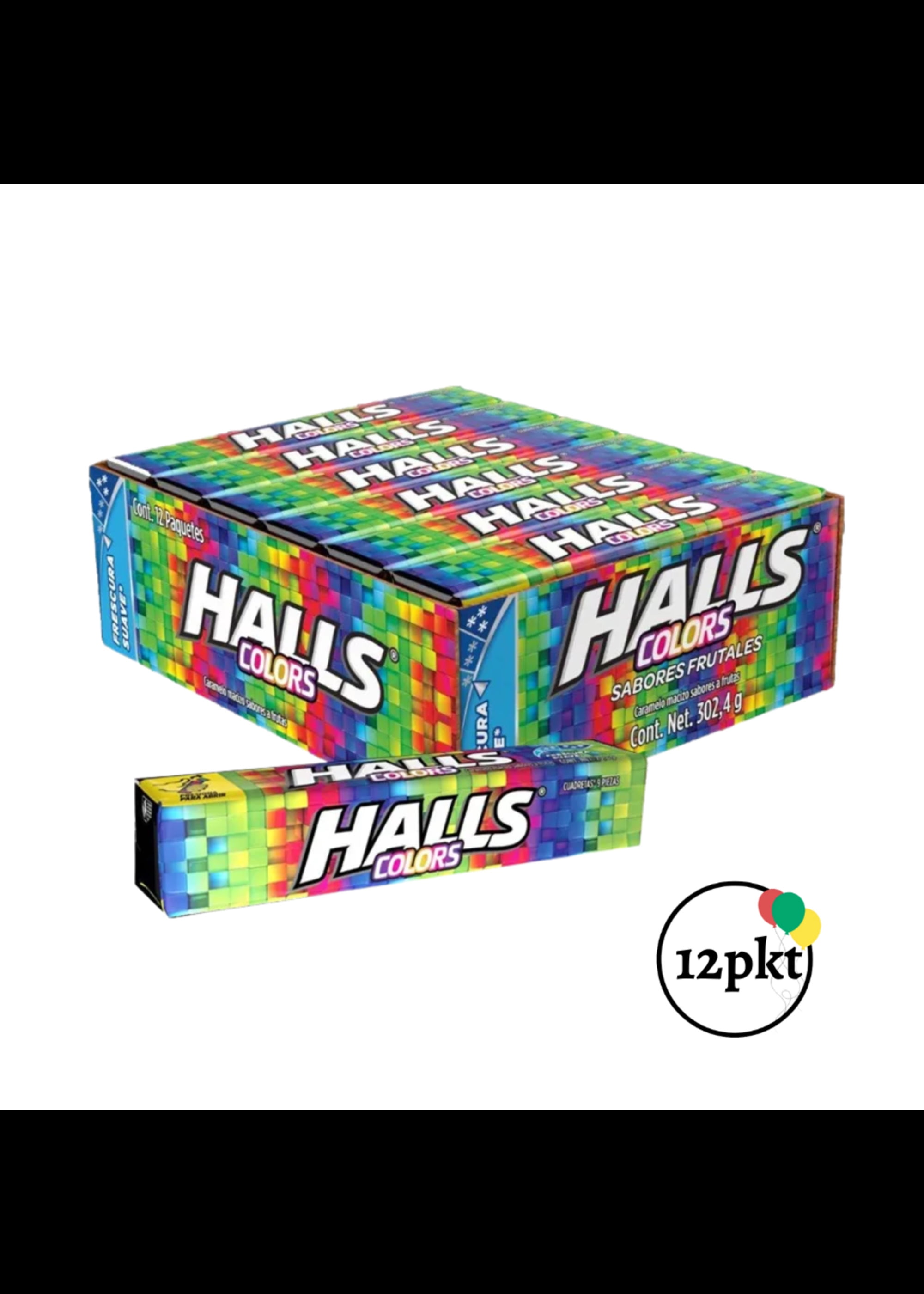 Halls Frutas 12 ct - Walmart.com