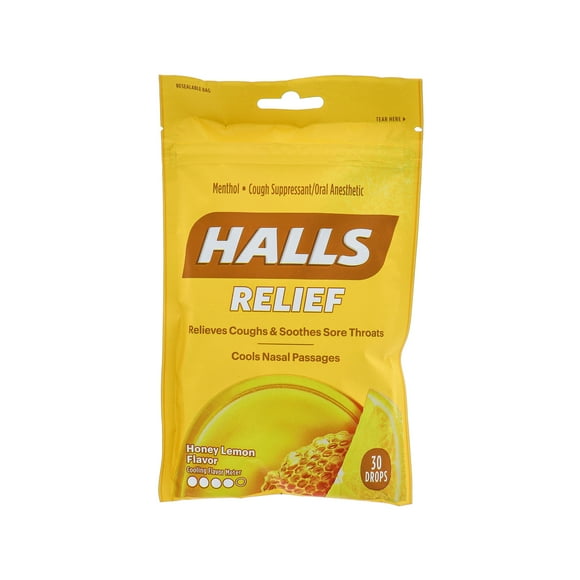 Halls Cough Drops in Cold Cough and Flu - Walmart.com