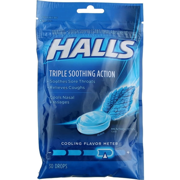 Black Halls Cough Drops