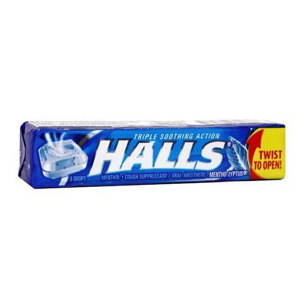 Halls Menthol Cough Suppressant .. 9 Drops - Walmart Business Supplies