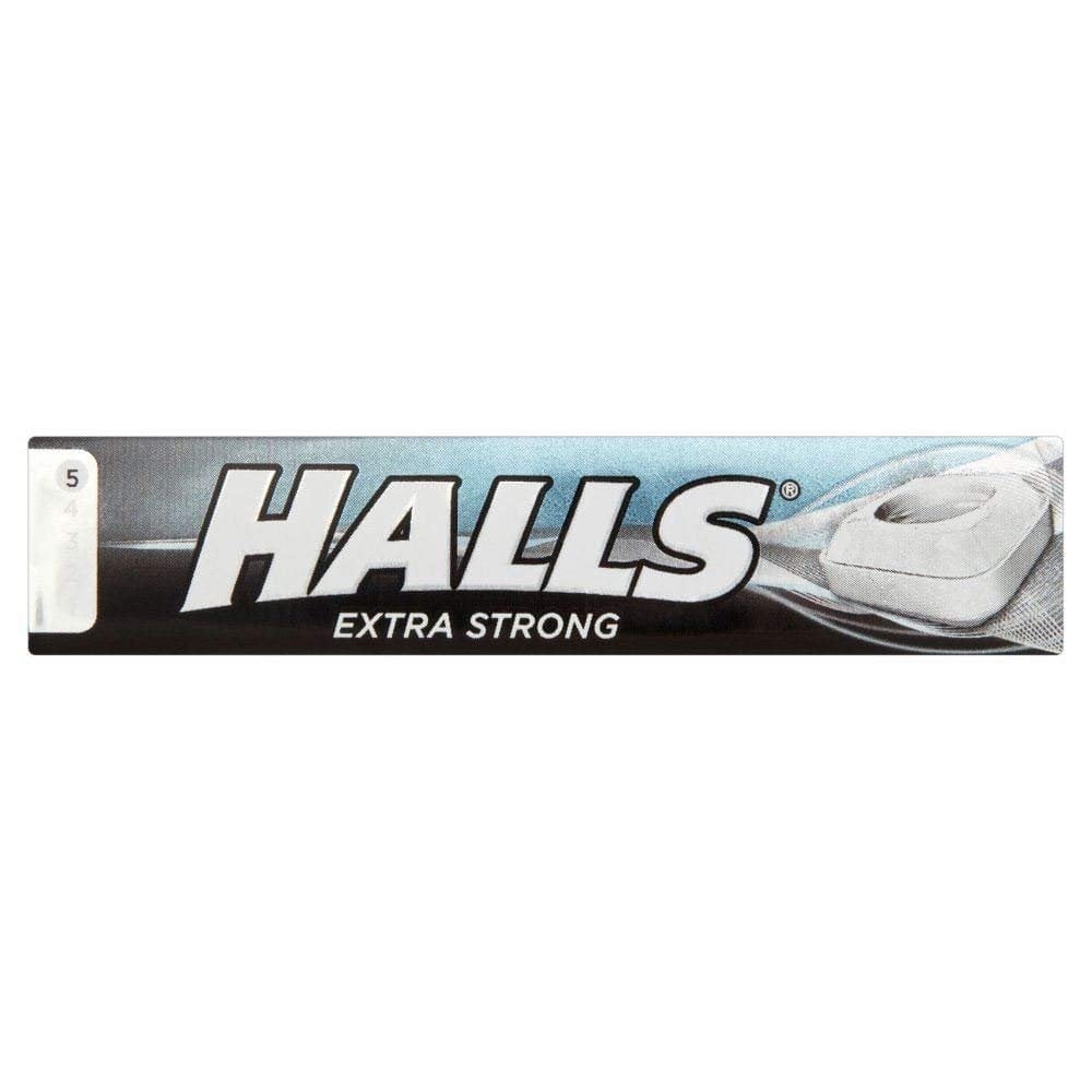Halls Menthol Extra Strong, 35 g Pack of 12 - Walmart.com